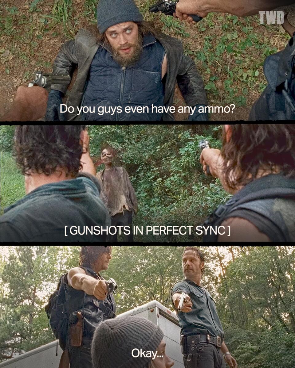 Walking Dead Coral Meme