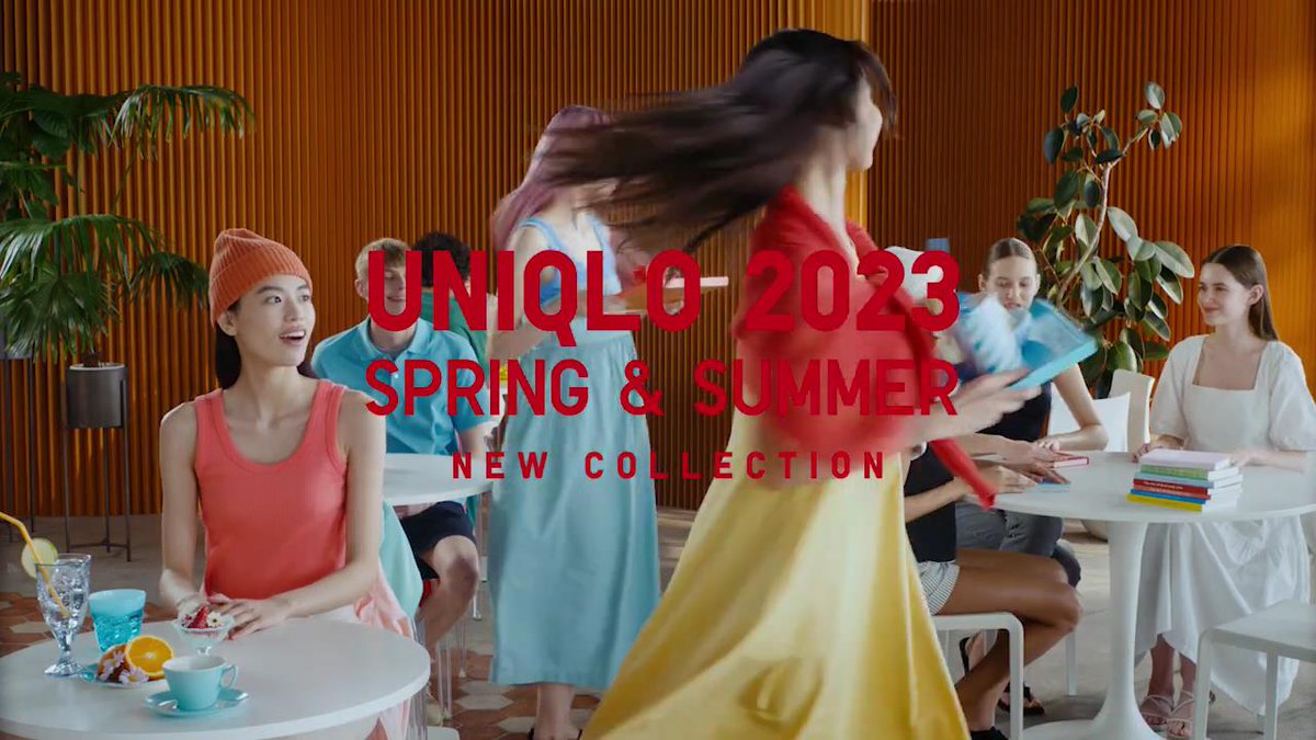 動画NOW on Twitter: "ユニクロ のCM 「2023 Spring&Summer LifeWear Collection(Summer)」篇。 https://douganow ...
