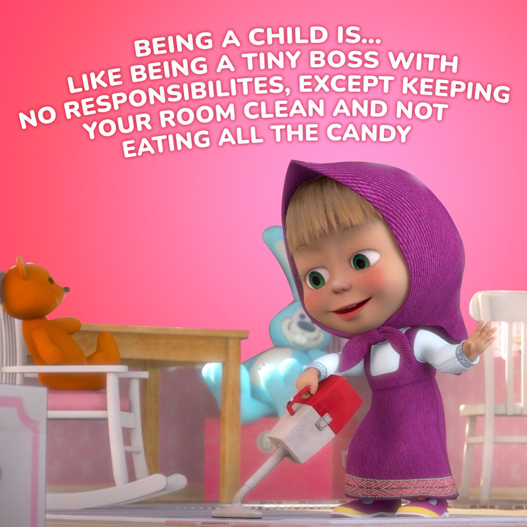 Masha And The Bear Quote Pin By Nora On Fotos Animadas | Masha And The