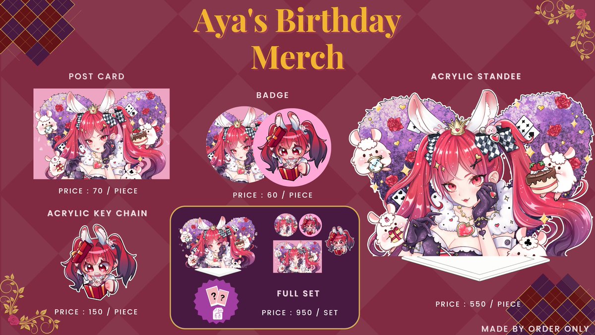 Hizuki Aya ₍⑅ᐢ..ᐢ₎♡ | VtuberTH on Twitter: "“:♡•♬ ⁽⁽ଘ( ˊᵕˋ )ଓ⁾⁾*+:•*∴ Pre-order Aya's Birthday ...