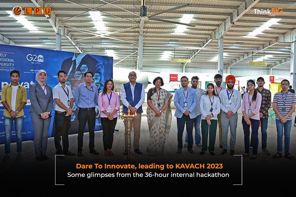 Lovely Professional University - LPU on Twitter: "LPU recently conducted a 36-hour #hackathon ...
