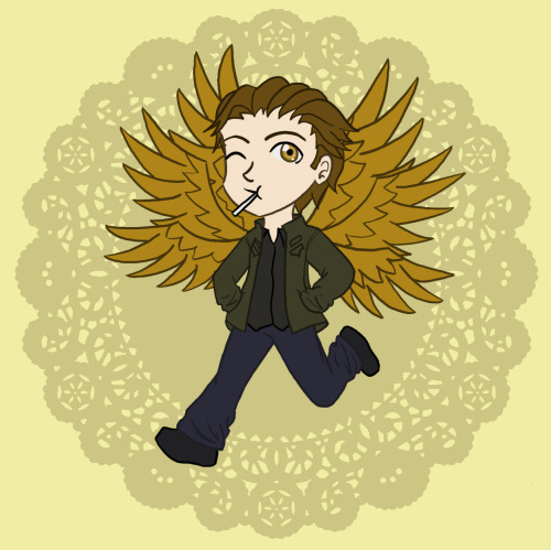 Supernatural Gabriel Chibi