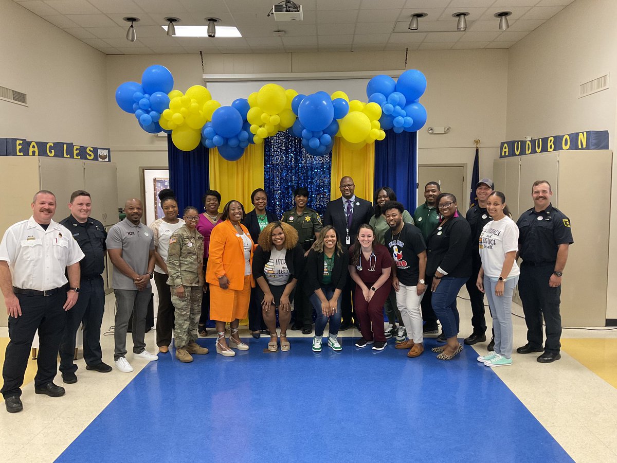 East Baton Rouge Parish School System on Twitter: "As a conclusion to Audubon Elementary School ...