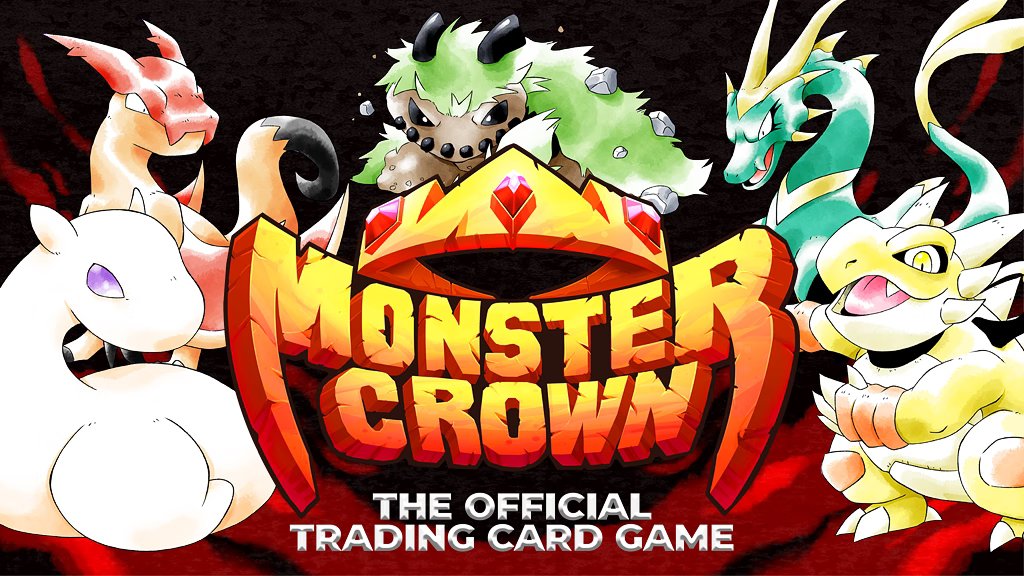 Dr. Lava on Twitter: "The Monster Crown TCG (based on the video game) is on Kickstarter and at 2 ...