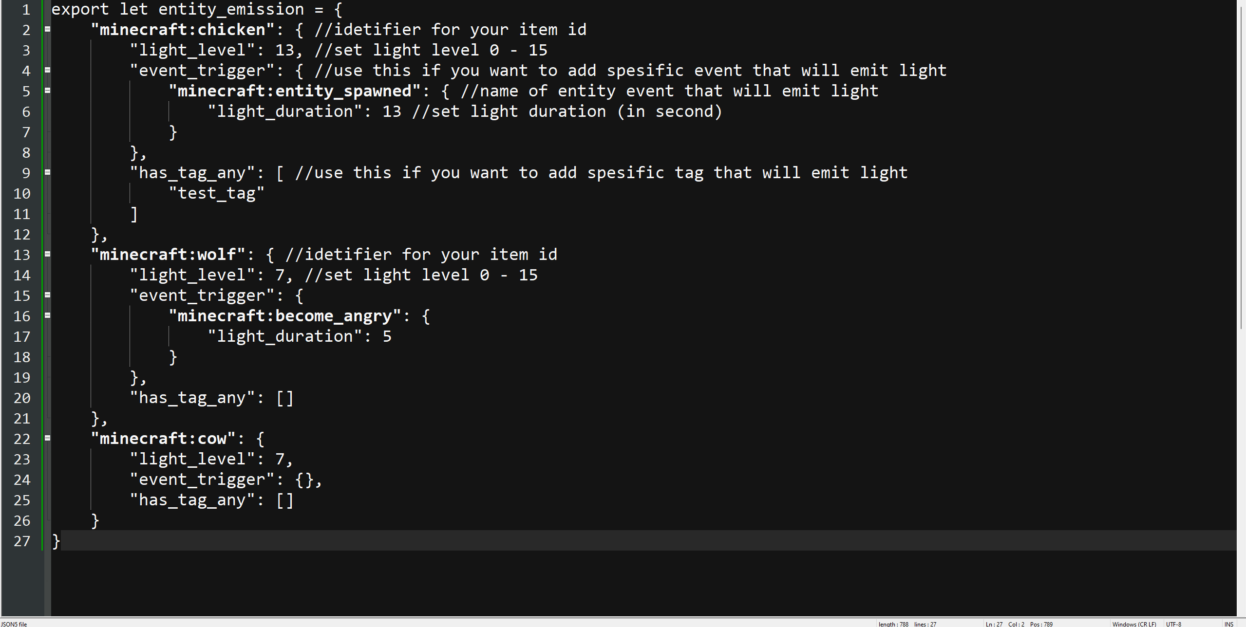 Kamii / qduoubp on Twitter: "Now it's my turn to create my own dynamic light addons. It's a bit ...