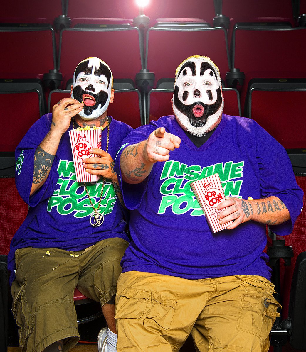 Insane Clown Posse on Twitter: "Shaggy & Violent J photographed for #InsaneClownPosse Theater TV ...