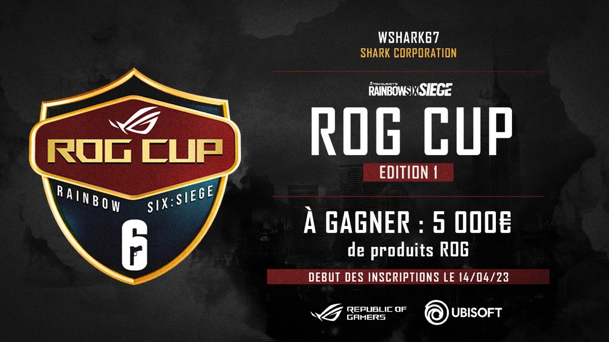 ROG France on Twitter: "RT @Wshark67: 🏆Top départ pour les amateurs de compétitions ! ️La shark ...