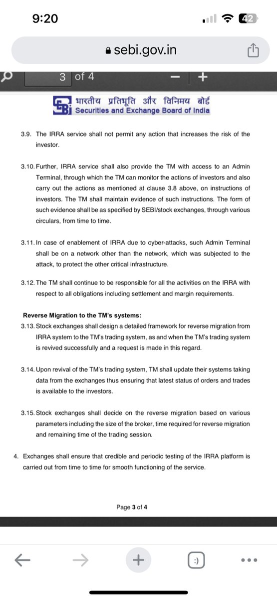 one of the core objective of @SEBI_India is to protect the interest of ...