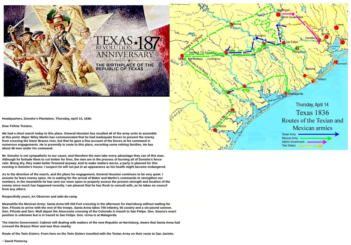 MrHoustonian on Twitter: "REMEMBERING THE 187TH ANNIVERSARY OF THE ...