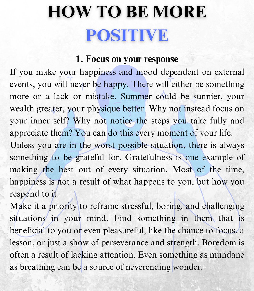 How to be more Positive in every day life: https://t.co/AgVhB1ghNd ...