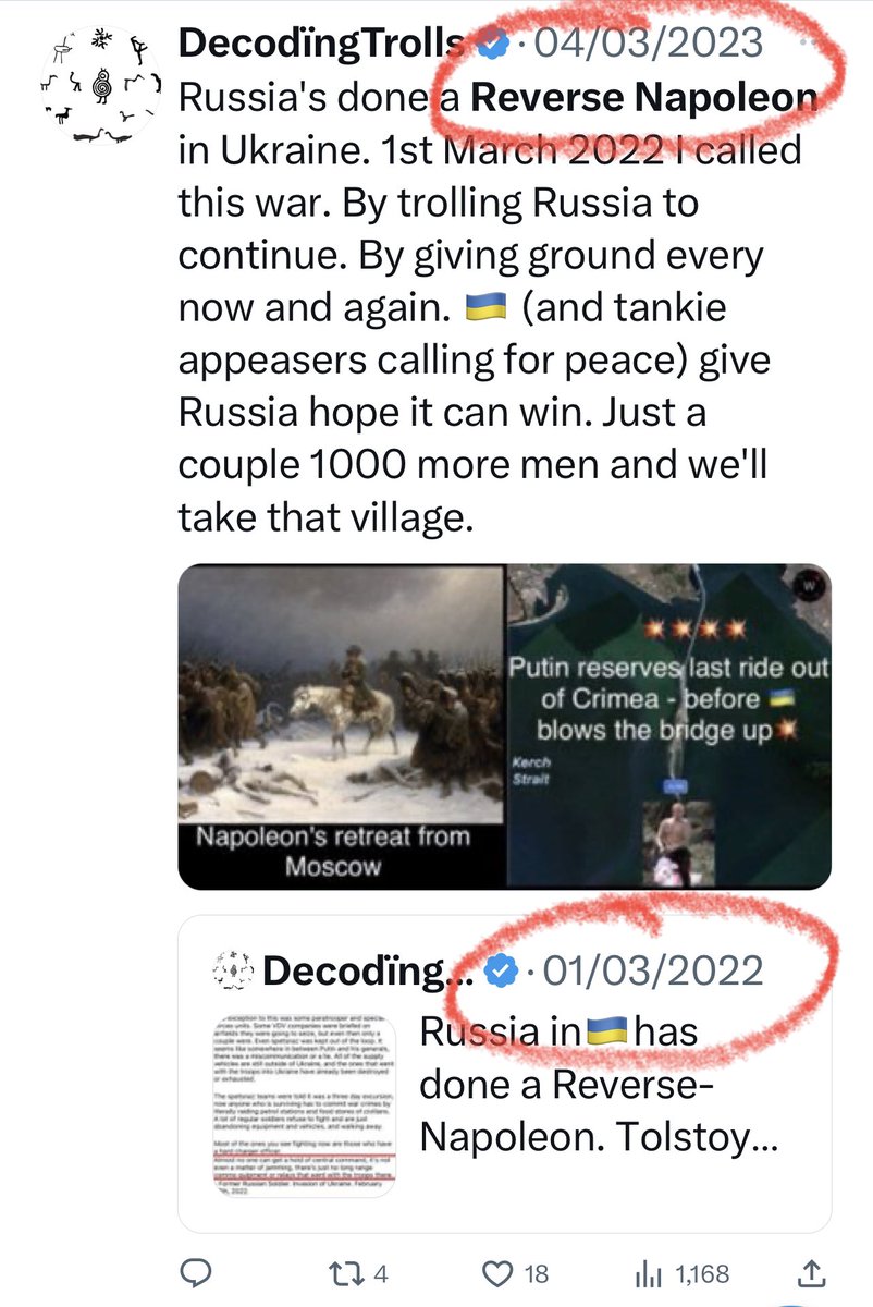 Decodïngtrolls On Twitter ⚡️called It On 1st March 2022 Russias