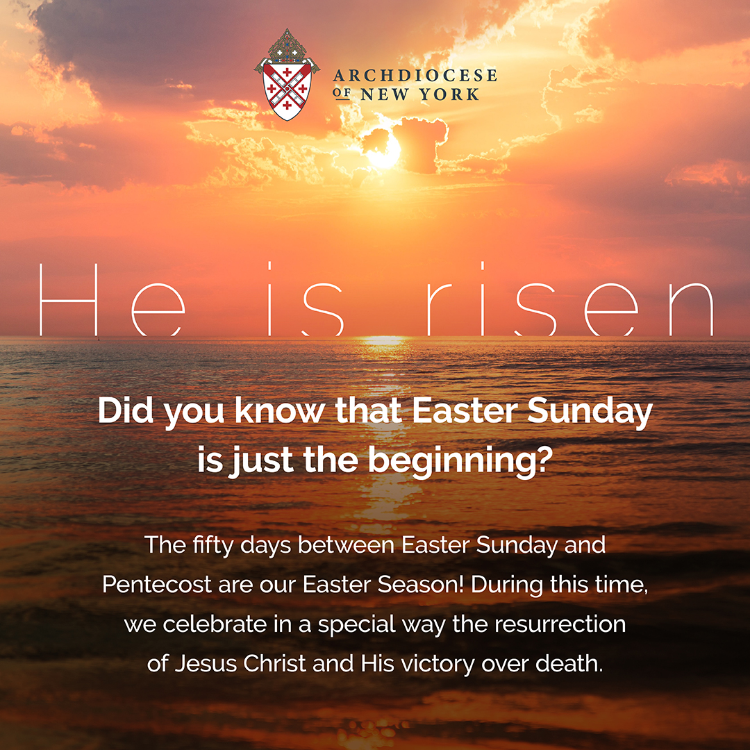 Archdiocese of New York on Twitter: "Did you know that Easter Sunday is ...