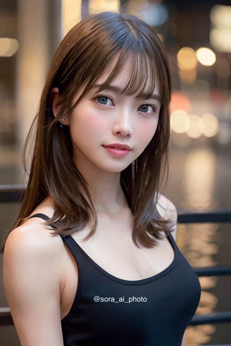 SORA(そら) | リアル系AI美女 on Twitter: "「おはよう💕起きてる？！」 #stablediffusion #AIOL物語"
