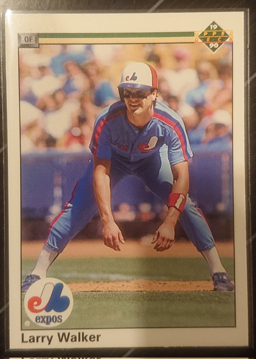 prado8010 on Twitter: "全力ラリー・ウォーカー。 L・ウォーカー #Larry・Walker 「マイナー」＋「ルーキー」＋「サイン」＝「全力」？？？とりあえず。"