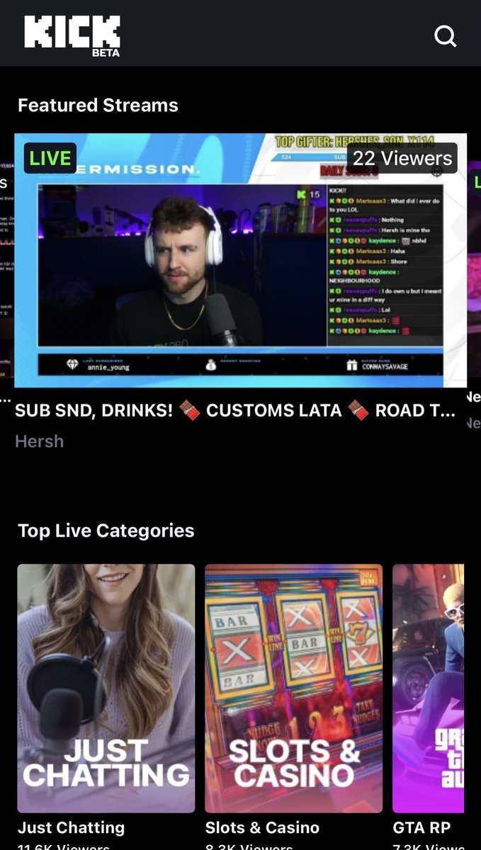 Hersh on Twitter: "W @KickStreaming 💚"