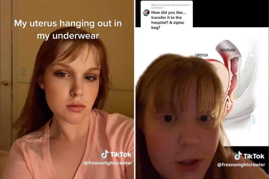 New York Post On Twitter My Uterus Fell Out After Passing Gas — It