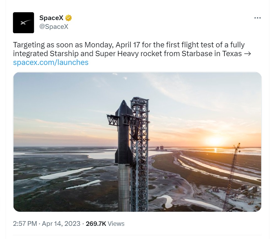 Starbase Watcher 🚀 on Twitter: "🚀Starbase Starship Orbital Launch License🚀 The @SpaceX official ...