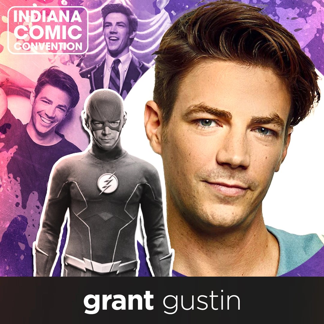 Grant Gustin Brasil | Fã-site on Twitter: "As atividades do Grant Gustin na Indiana Comic ...