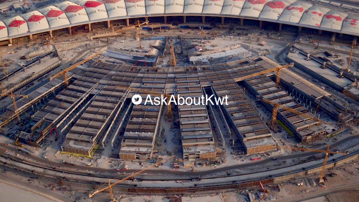ASK KUWAIT on Twitter: "صور تبيّن مراحل التقدم بإنشاء مبنى مواقف مطار الكويت الجديد مبنى T2 ضمن ...
