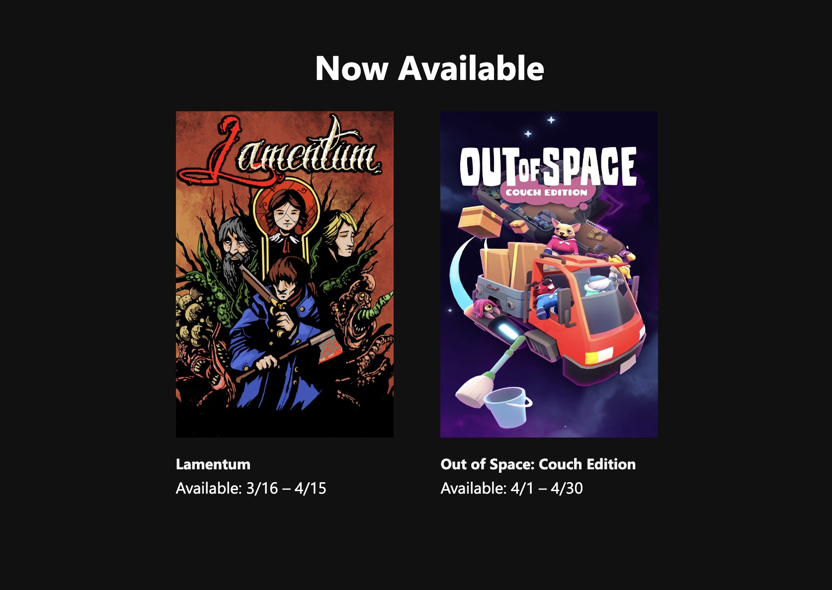 Wario64 on Twitter: "Last chance to get Lamentum on Xbox GWG https://t.co/1L21F3PZPB https://t ...