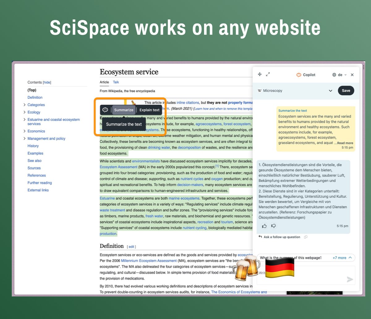 SciSpace is an Academic AI to get insights from any website or paper. With this brand new Chrome ...