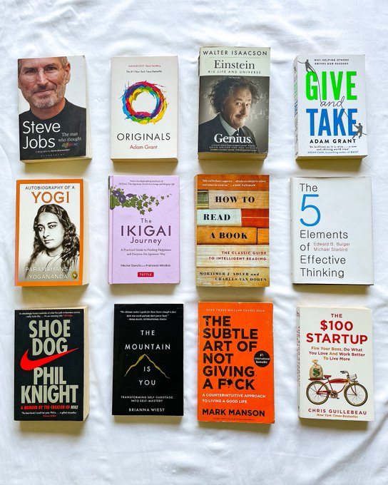 300 Books To Read 1) - Thread from Library Mindset @librarymindset ...