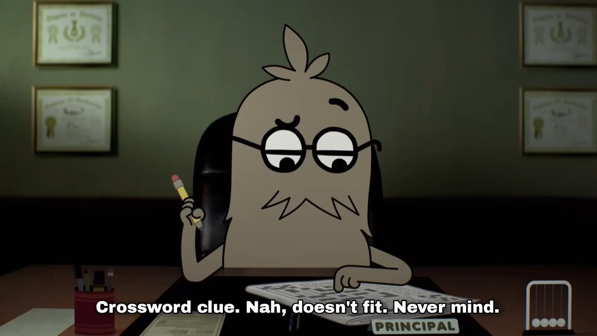 Cartoon Frames Crossword