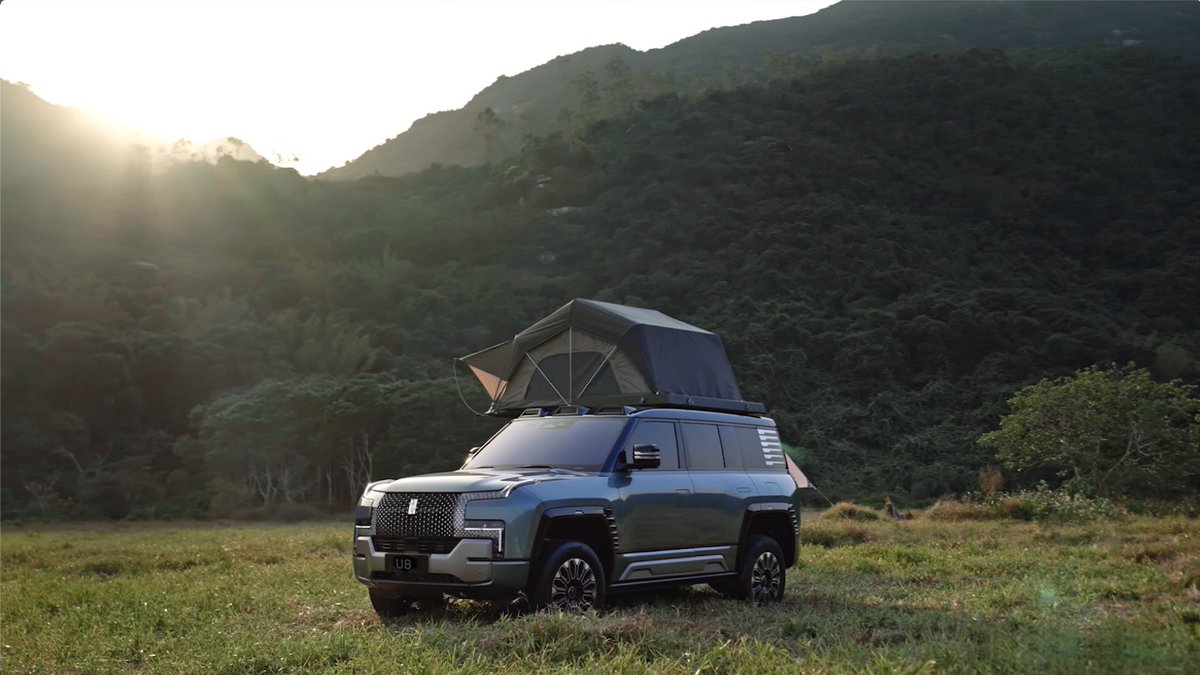 BYD on Twitter: "Effortlessly tackle any terrain. All-Electric Yangwang U8"