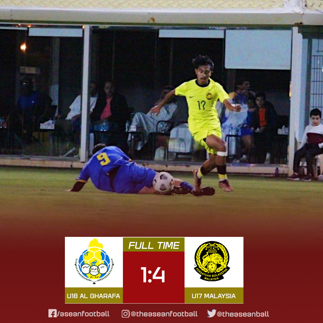 ASEAN FOOTBALL on Twitter: "INTERNATIONAL FRIENDLY MATCH (14/4) FT: U18 Al Gharafa SC 🇶🇦 1️⃣ ...