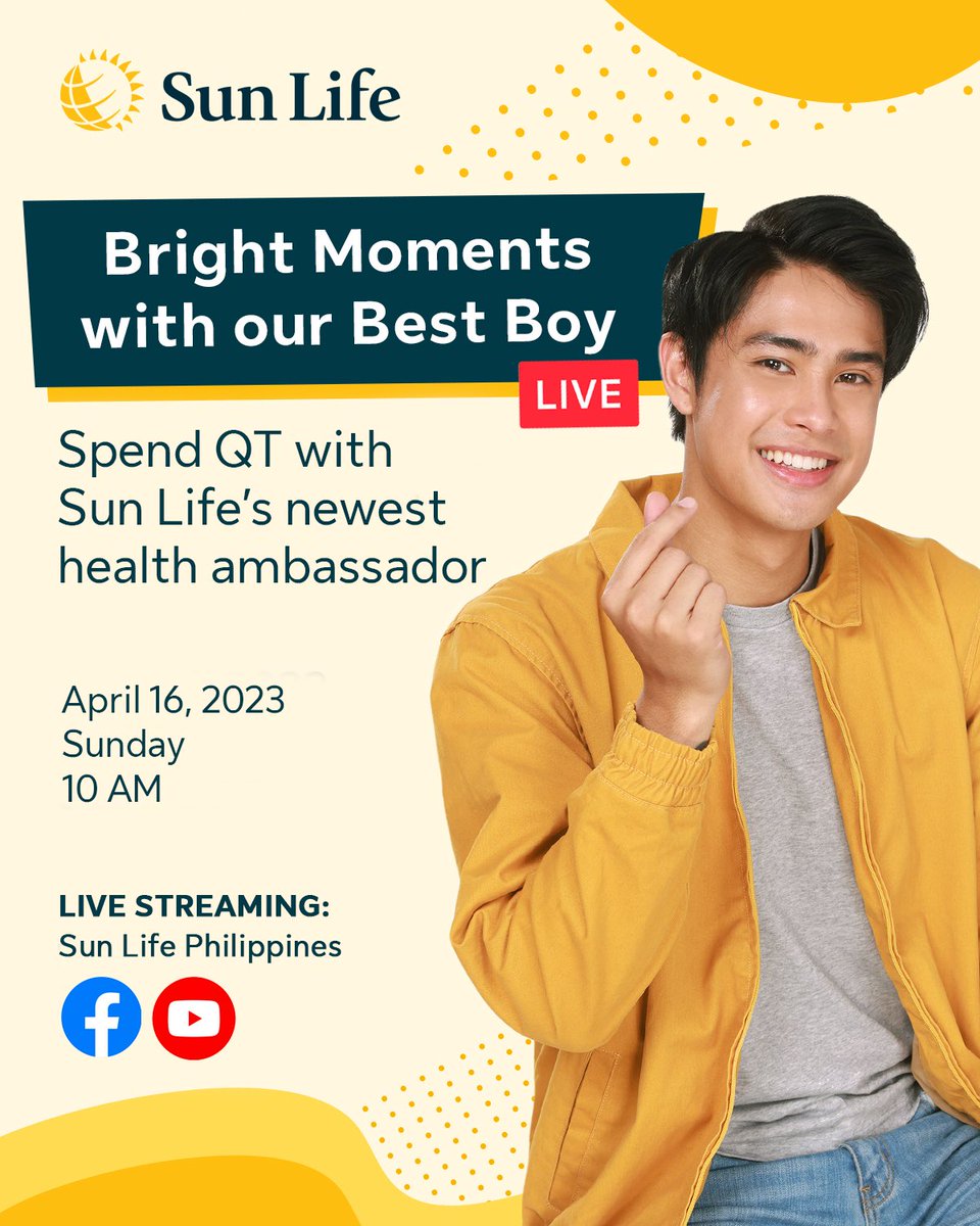 Sun Life Philippines on Twitter: "Didn't get the slot to meet with Donny in person? Don't worry ...