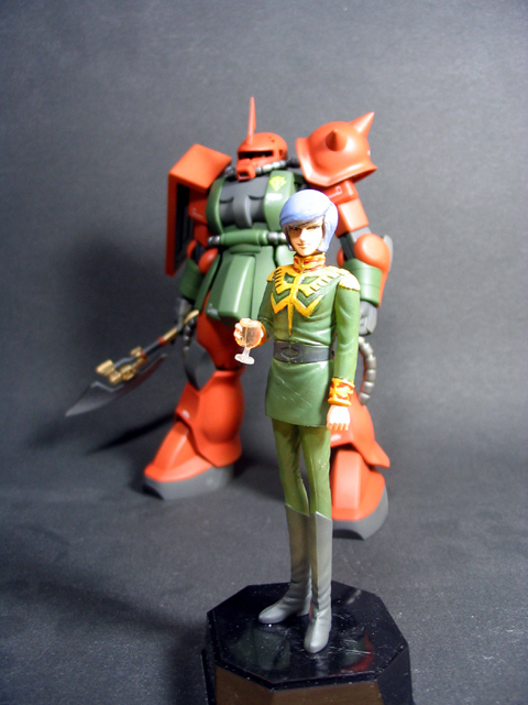 じぃ On Twitter 人とかぶらない この旧キットシリーズフィギュアでコレ制作した人見たことない。(当時推しキャラだった俺もちょとおかしいか?)ついでにガルマさまも ガンプラ