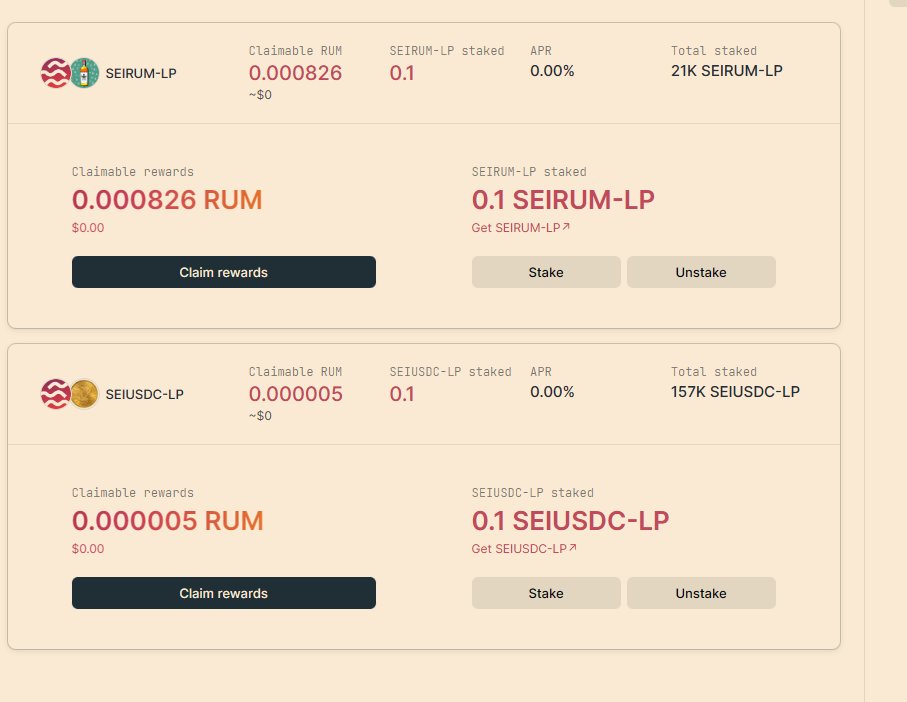 Lin Dora on Twitter: "昨天出了一期教程是讲Sei的Atlantic-2任务活动的 今天活动又更新了一个任务 需要去组SEI-USDC的流动性 然后去农场 分别质押SEI ...