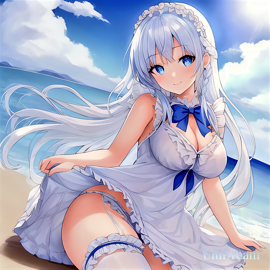 DANGAN AIイラスト勉強中 on Twitter: "ビキニ+フリル=メイド！ビキニはドコへ？ #AIart #AIイラスト好きさんと繋がりたい"