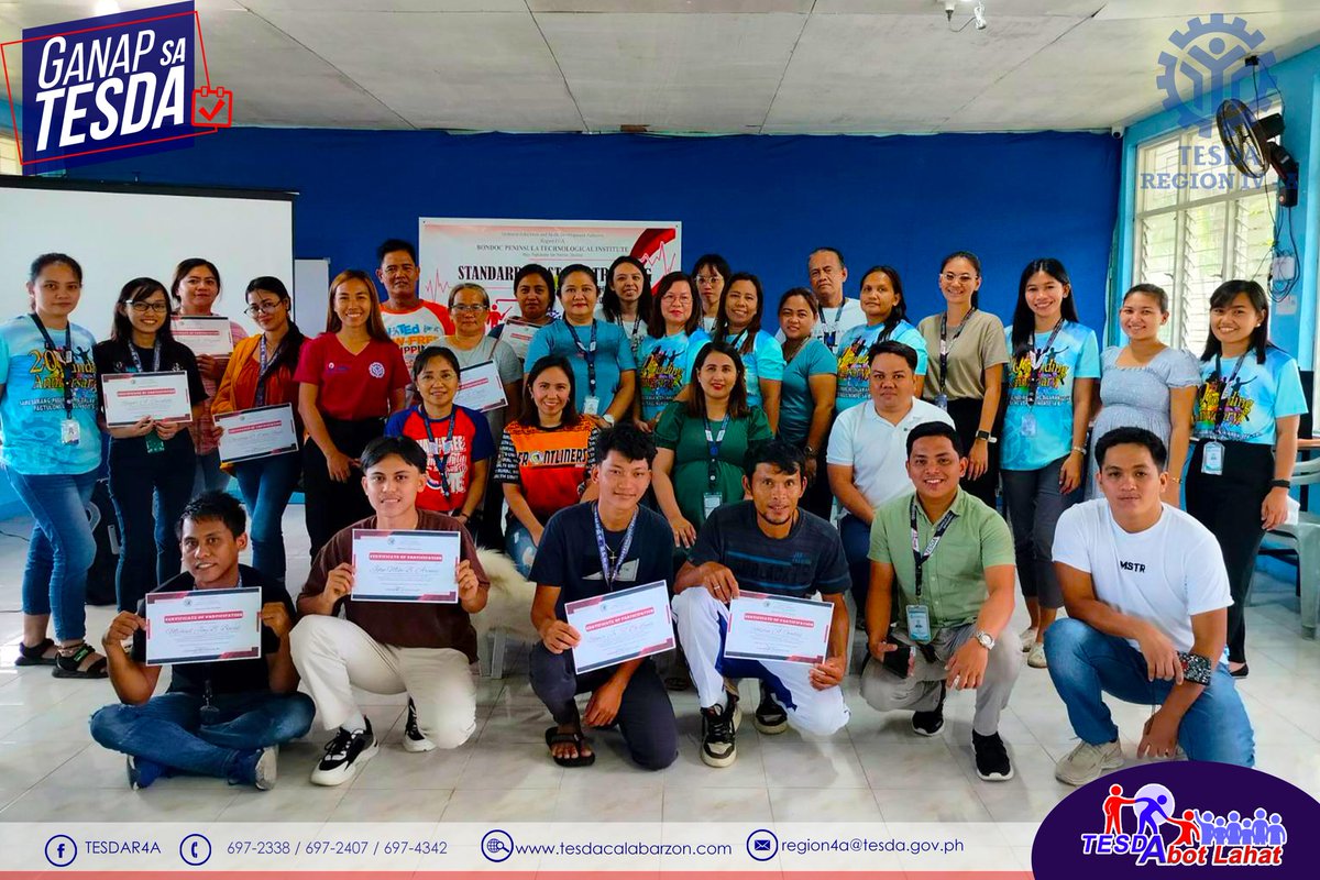 TESDA on Twitter: TESDA on Twitter: