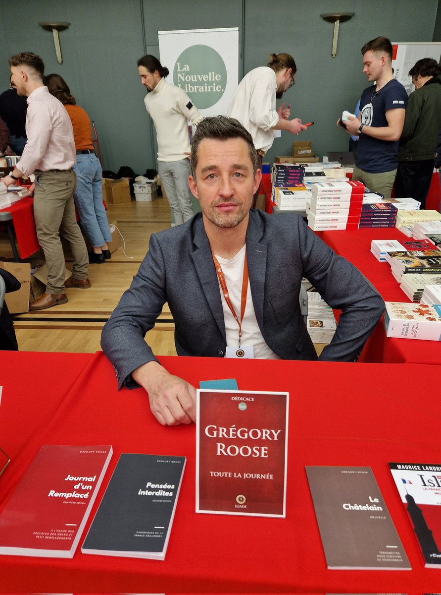 La Nouvelle Librairie on Twitter: "Au colloque de @InstitutILIADE notre auteur @gregoryroose ...