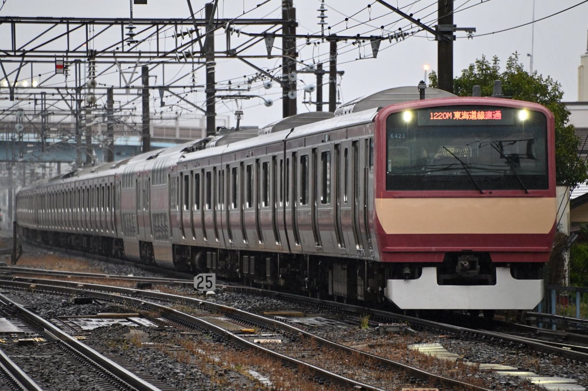 OGIZARU on Twitter: "RT @itstetsudo: 2023/04/15 1220M E531系(K423編成)+E531系(K451編成) 本日開催された赤電15編成 ...