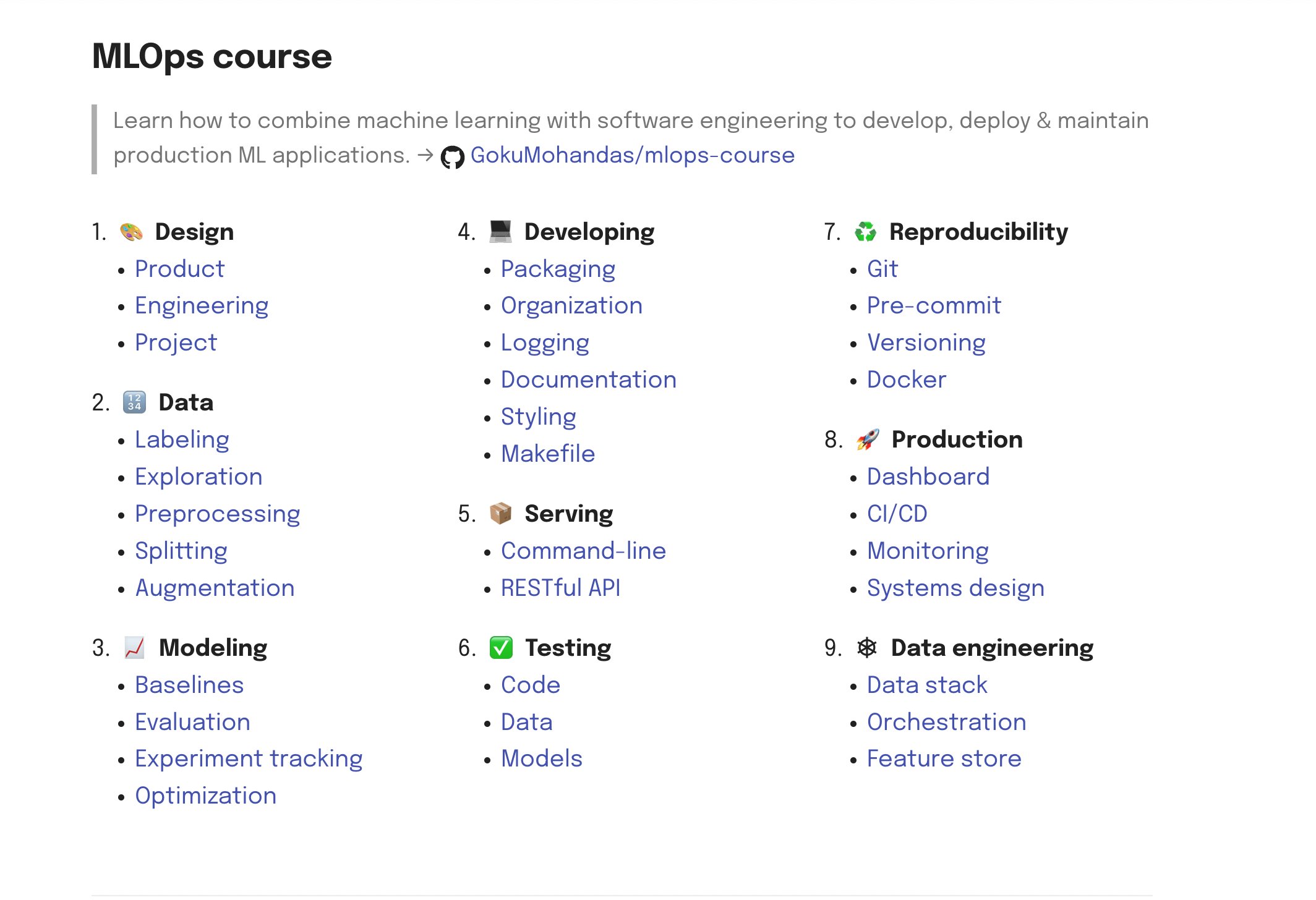 Abacus.AI on Twitter: "Free MLOps course. Learn how to combine machine learning with software ...