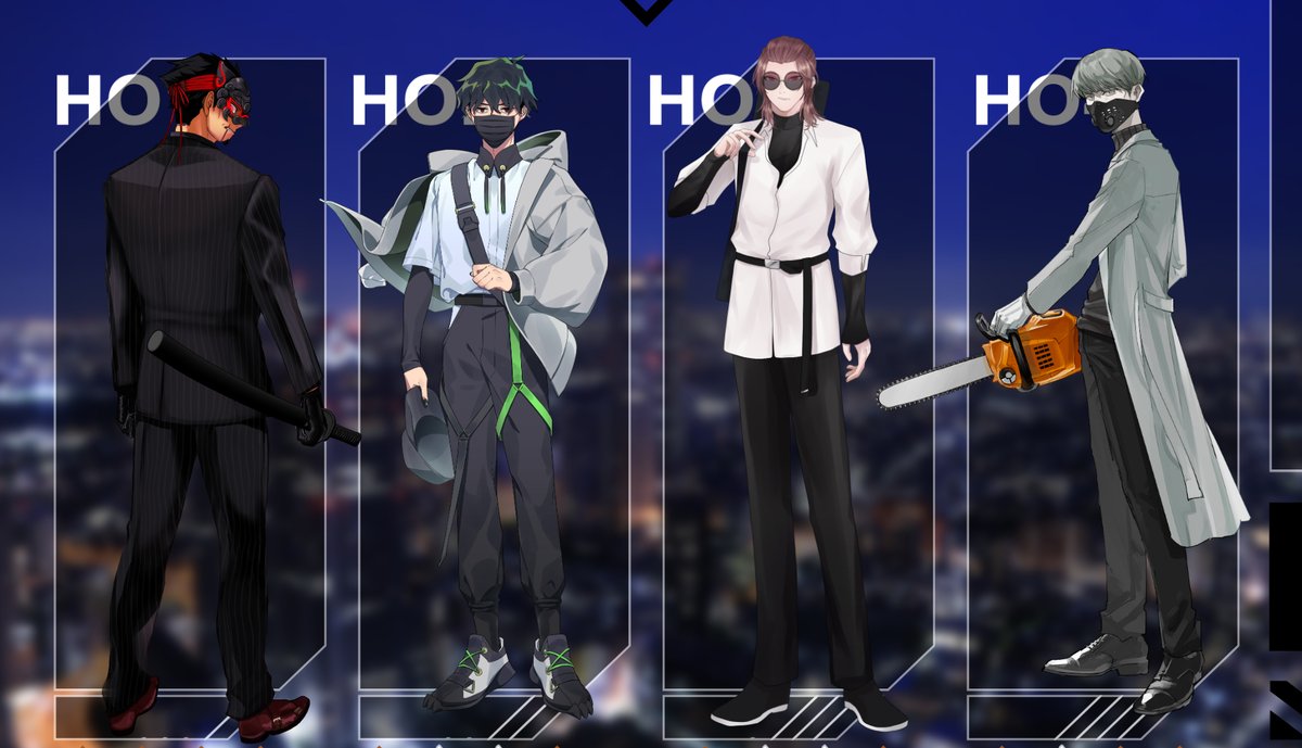 🌋イコミ skeb/依頼募集🌋 on Twitter: "@TRPG_TL 『東京四凶』 作・KP：ヒコノスケ HO1：小間井 犬作/燕 HO2：橘 一/のらみ HO3：日比谷 毘/時雨 ...