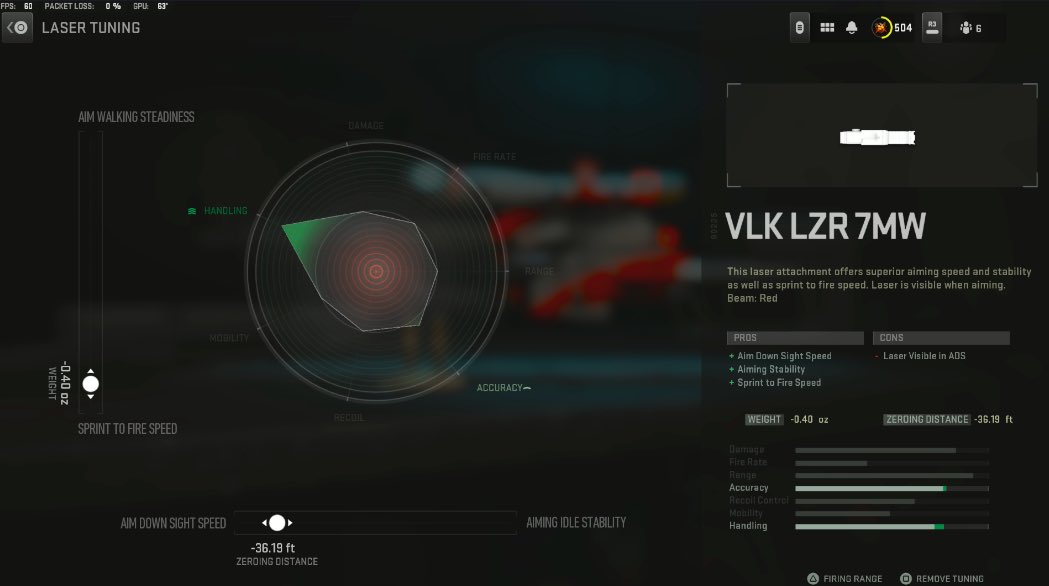 Ral on Twitter: "Quickscope Intervention Class Setup for Warzone 2 Great ADS/Stability for close ...