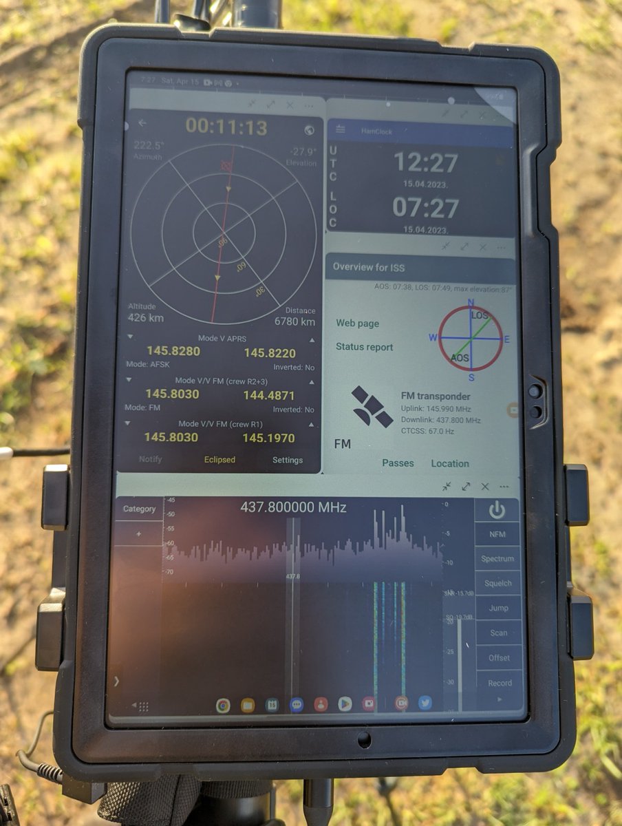 Ham Radio Basics On Twitter Rt Mwfoutch1 Ready For The Iss Pass