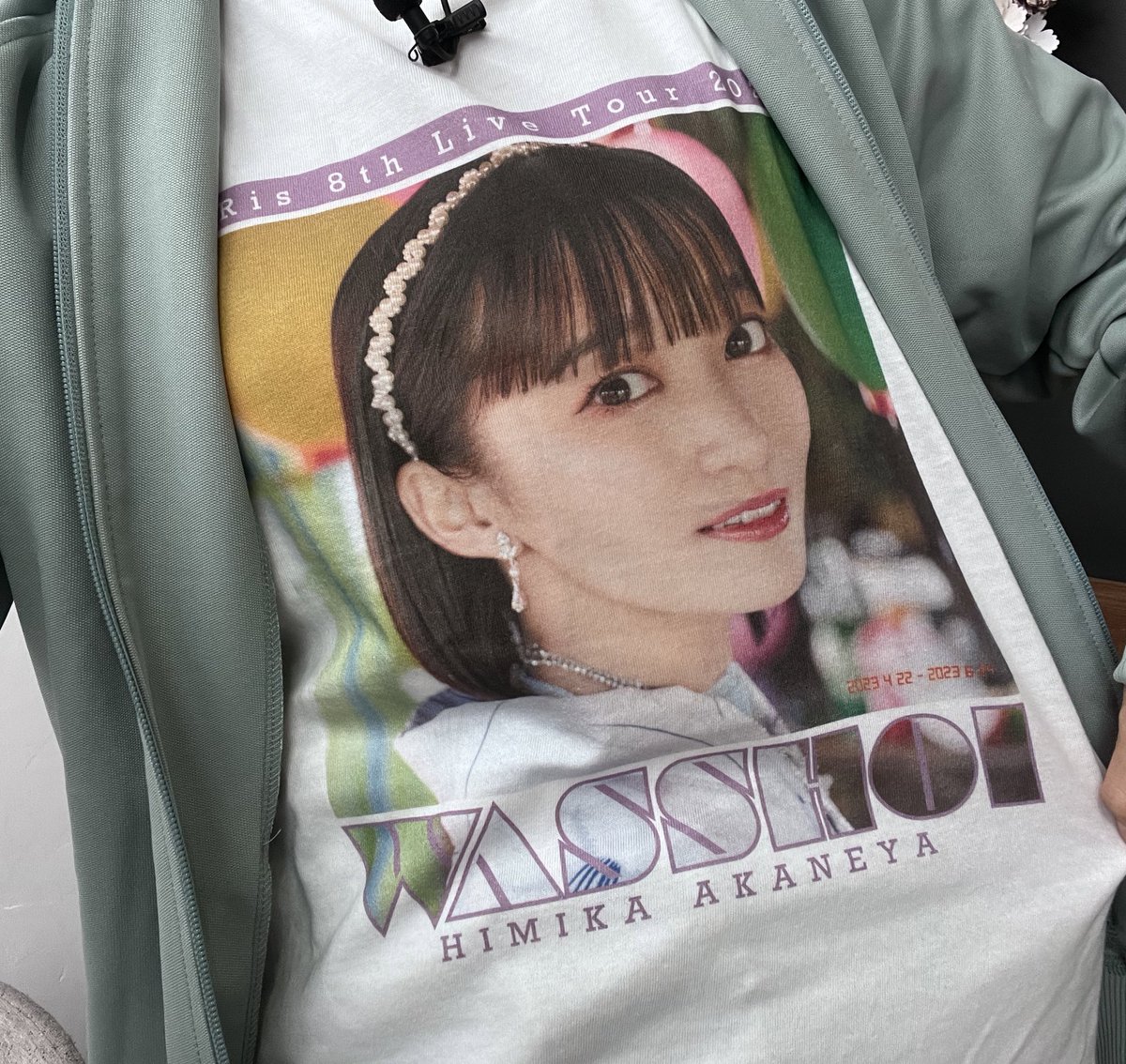 茜屋日海夏(i☆Ris) on Twitter: "#りすつあー8 あと1週間くらい？やばあい😇 テーマソングが好きすぎる… ヒャダインさんの楽曲素敵すぎる… グッズもたくさんだし今日は 盛り ...