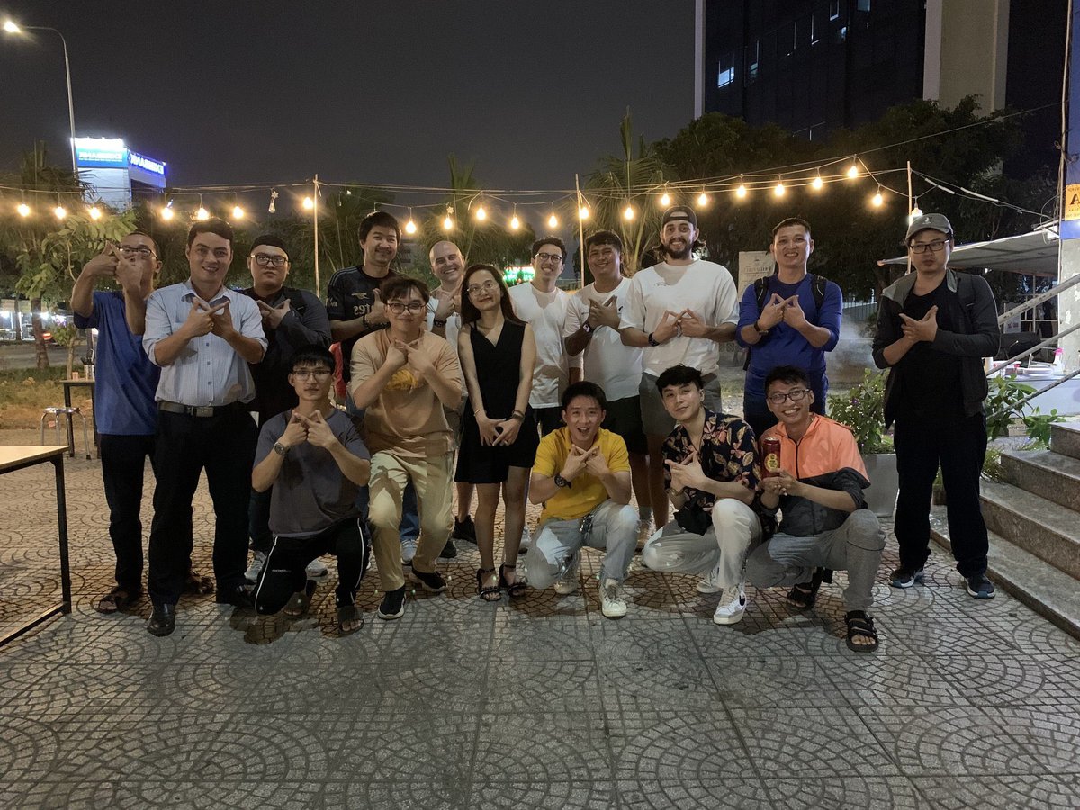 Annie on Twitter: "We had an amazing meet-up that night here in 🇻🇳HCMC to celebrate @Ronin ...