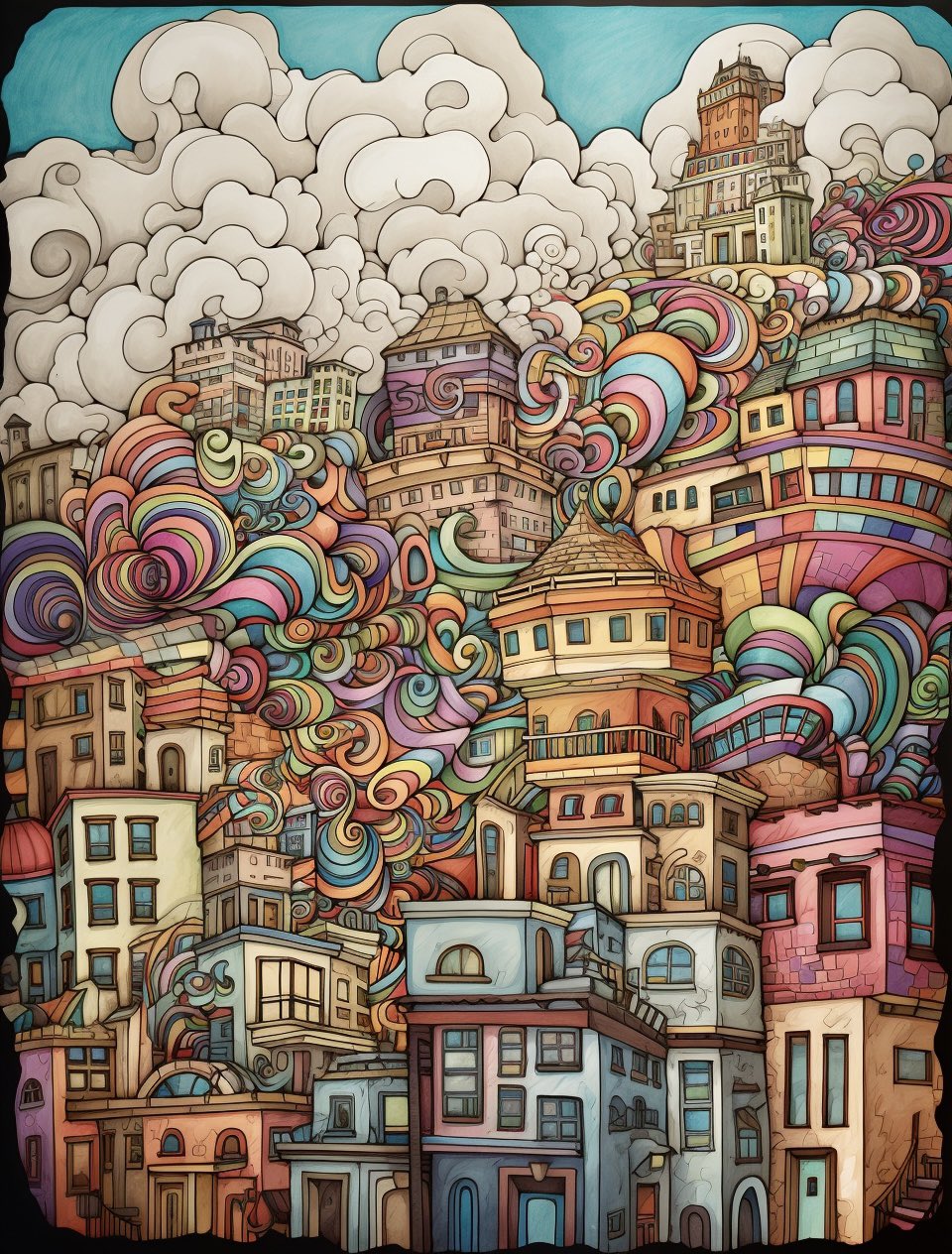 Non Objective Line Drawing