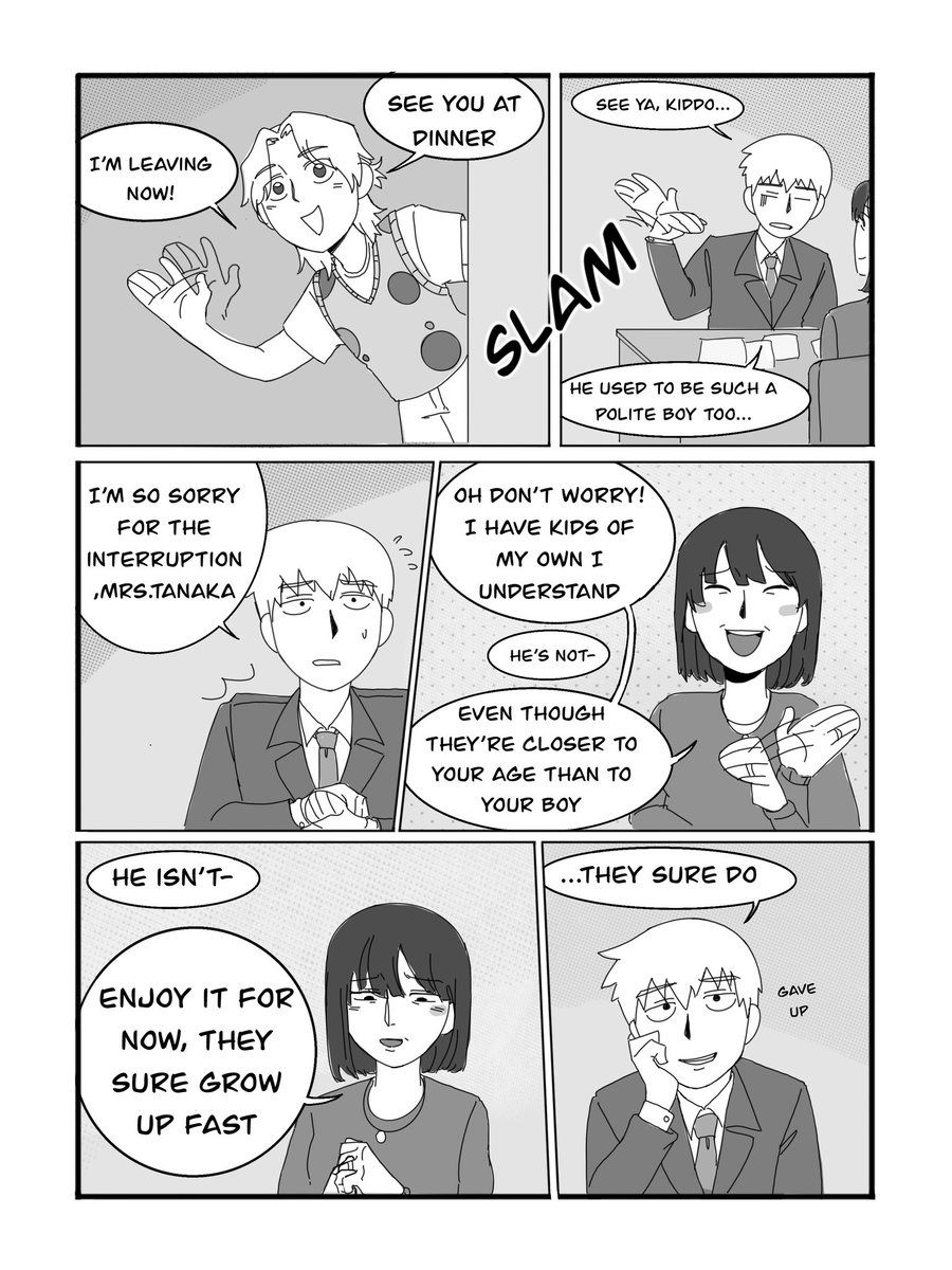 IDLE NOVA💫COMMS OPEN on Twitter: "More Teru and Reigen bc I’m obsessed. The fact that teru ends ...