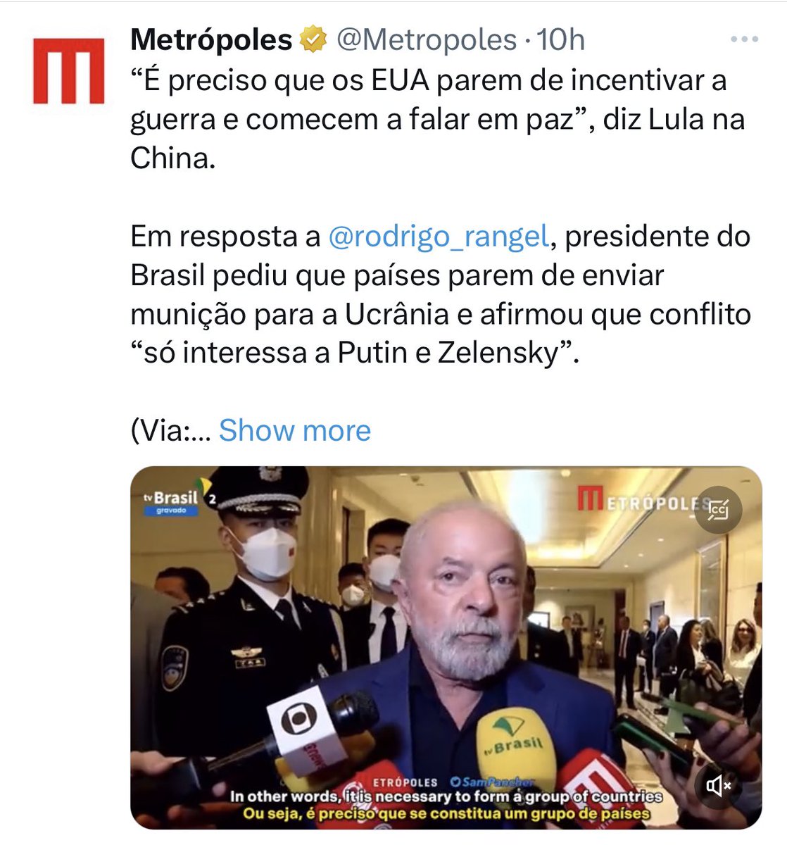 André Porciuncula On Twitter Em Uma Fala O Sujeito Conseguiu A Proeza De Acusar Os Eua De