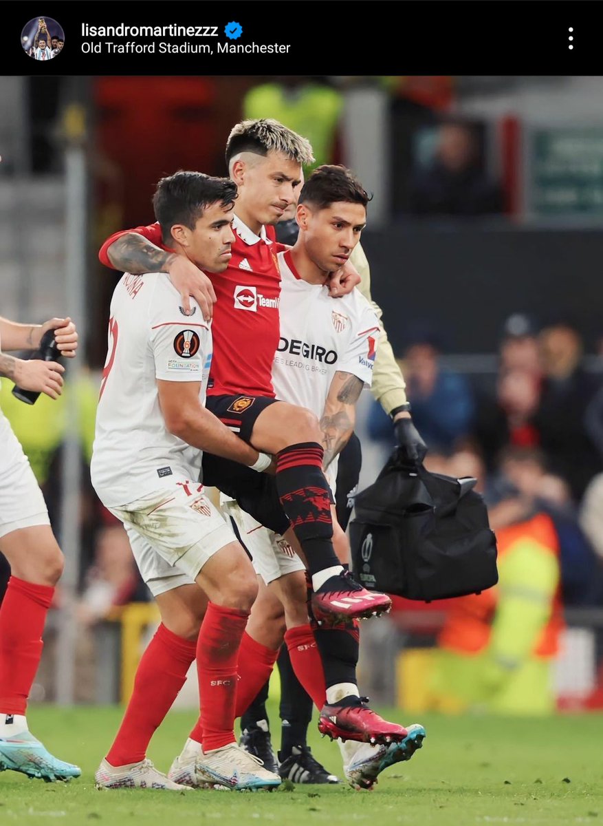 Roy Nemer on Twitter: "Lisandro Martínez on Instagram."