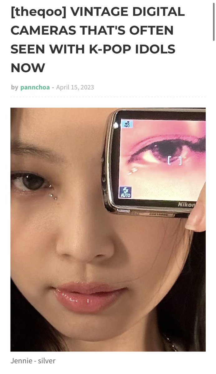 Film Camera Used By Kpop Idols at Lincoln Fenner blog