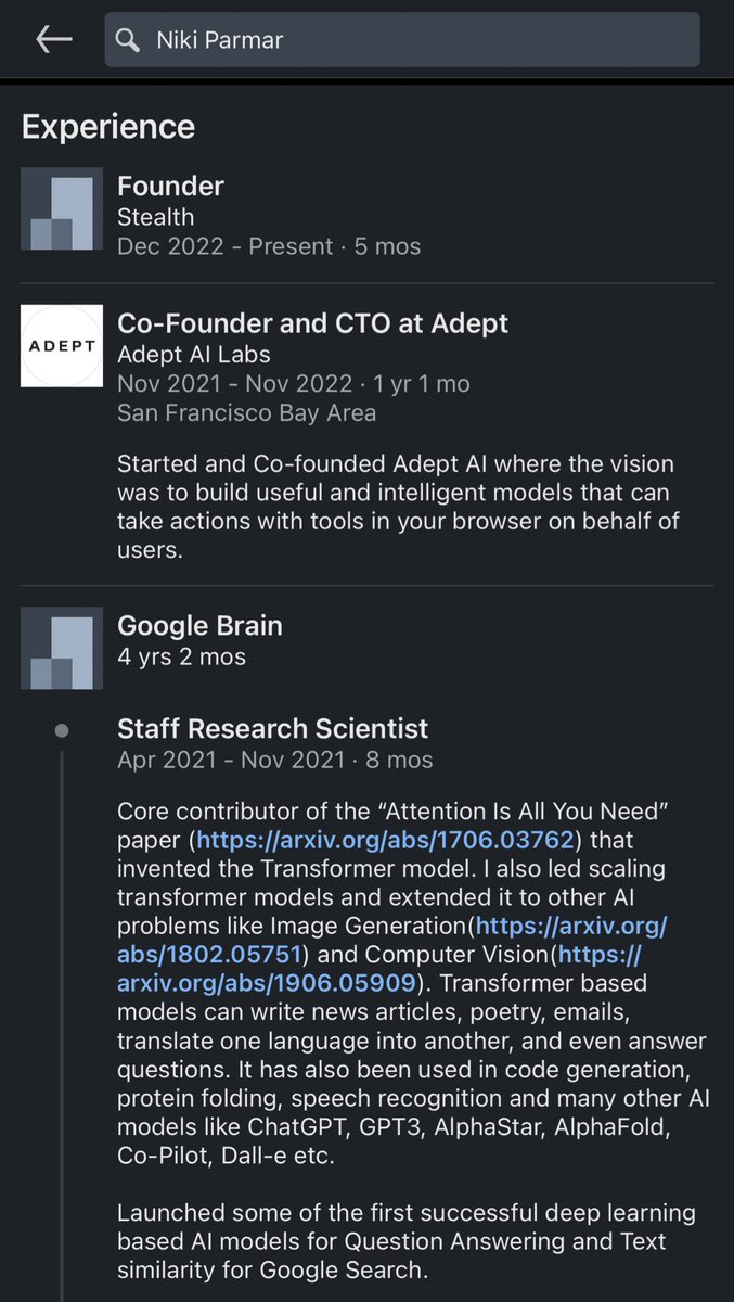 What have the eight ex-Google Brain authors of the Transformers paper ...