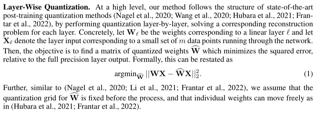 reading the GPTQ paper, about post-training quantization for GPTs https ...
