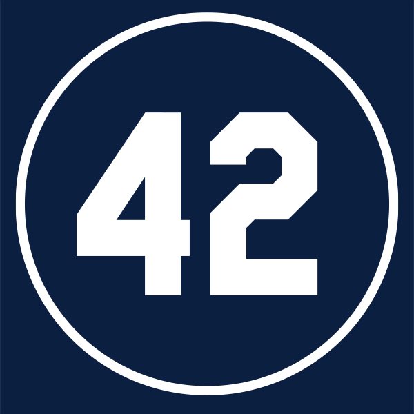 Jackie Robinson Number 42 Retired